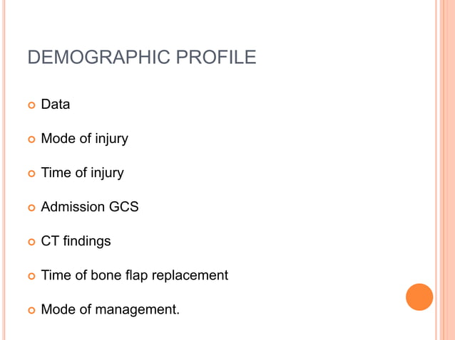 Post traumatic hydrocephalus | PPTX