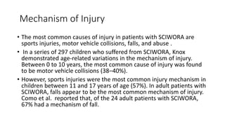 Posttraumatic spinal cord injury without radiographic abnormality | PPTX