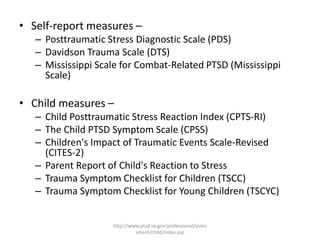 Post traumatic stress disorder | PPTX