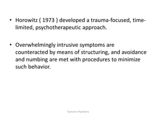 Post traumatic stress disorder | PPTX