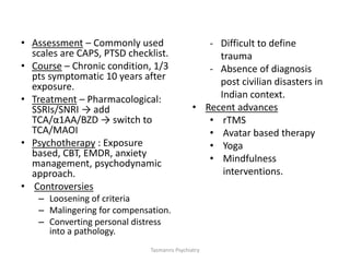 Post traumatic stress disorder | PPTX