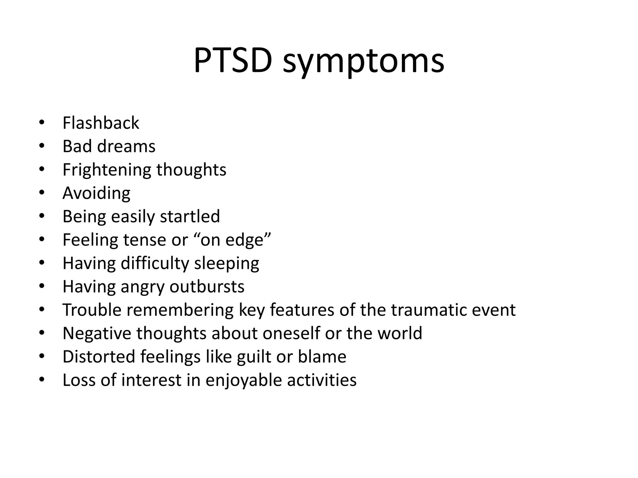 Understanding PTSD (Post Traumatic Stress Disorder) By Dr. Sanjyot ...