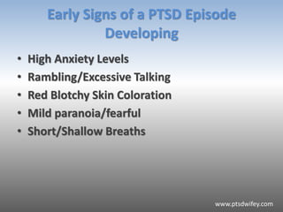 Post traumatic stress disorder symptoms | PPT