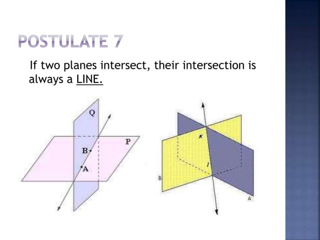 Postulate 7 | PPT