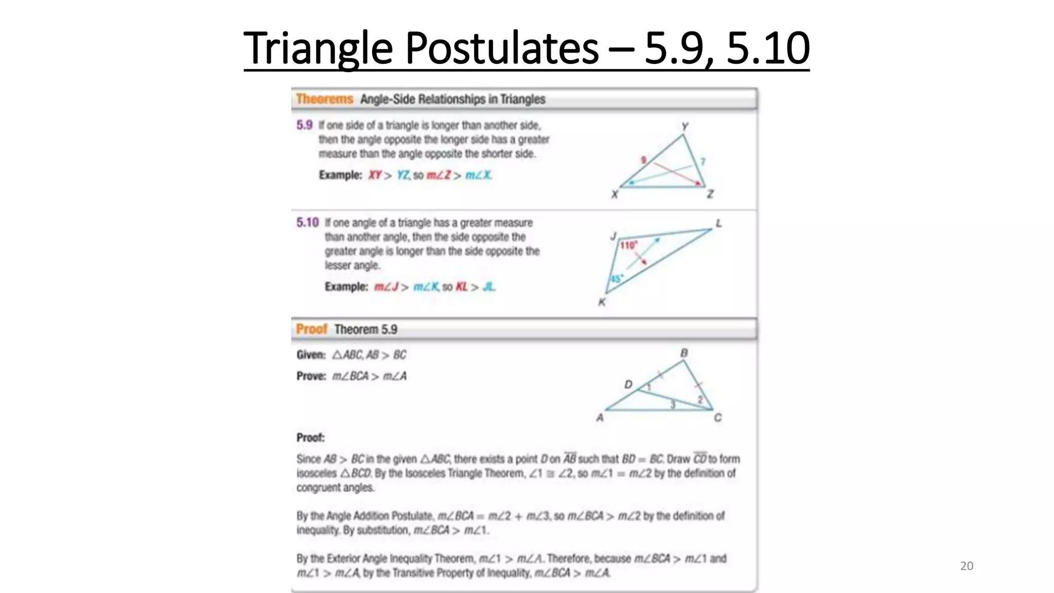 Postulates and Theorems | PPTX