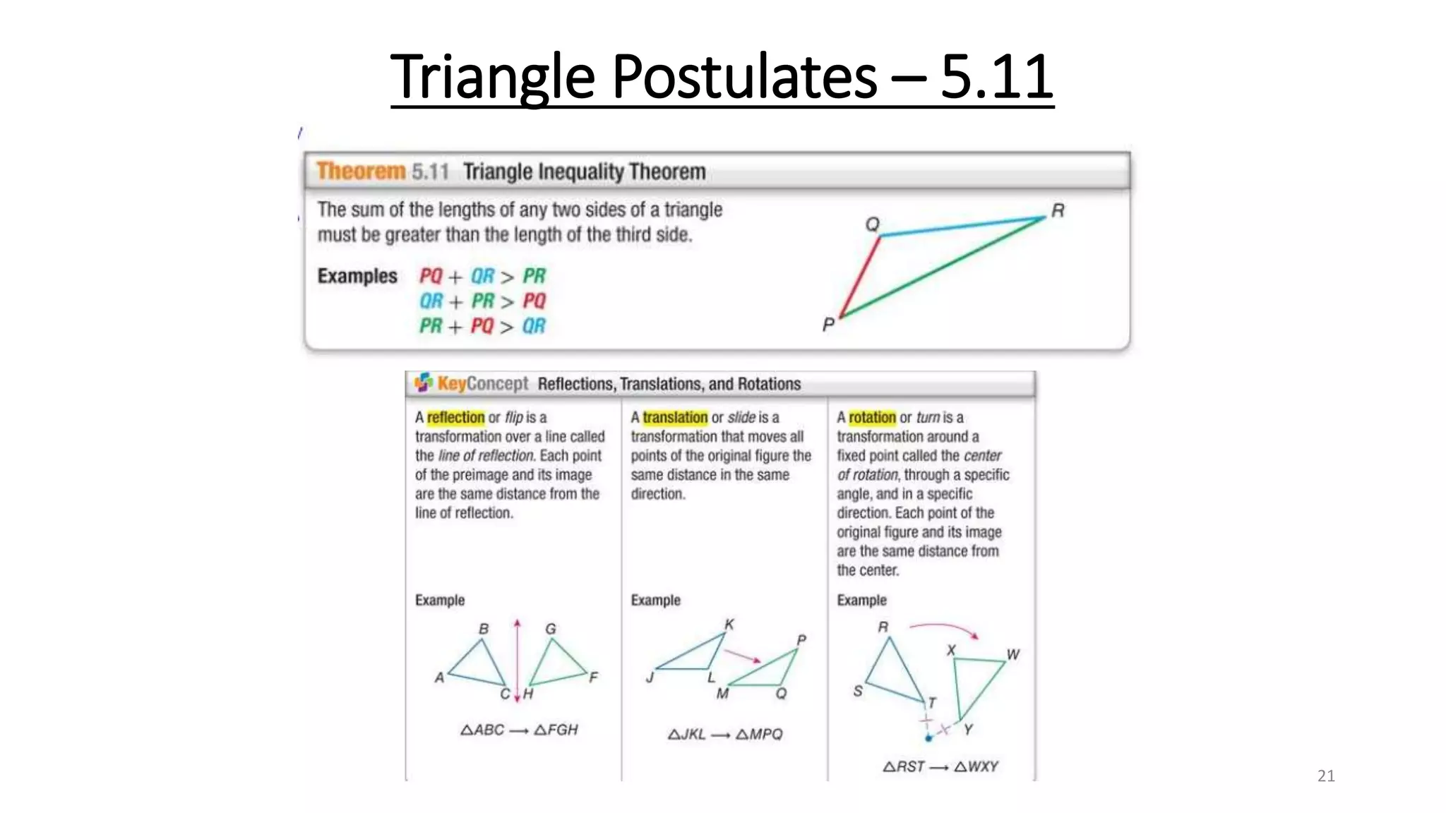 Postulates and Theorems | PPTX