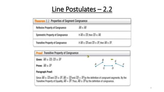 Postulates and Theorems | PPTX