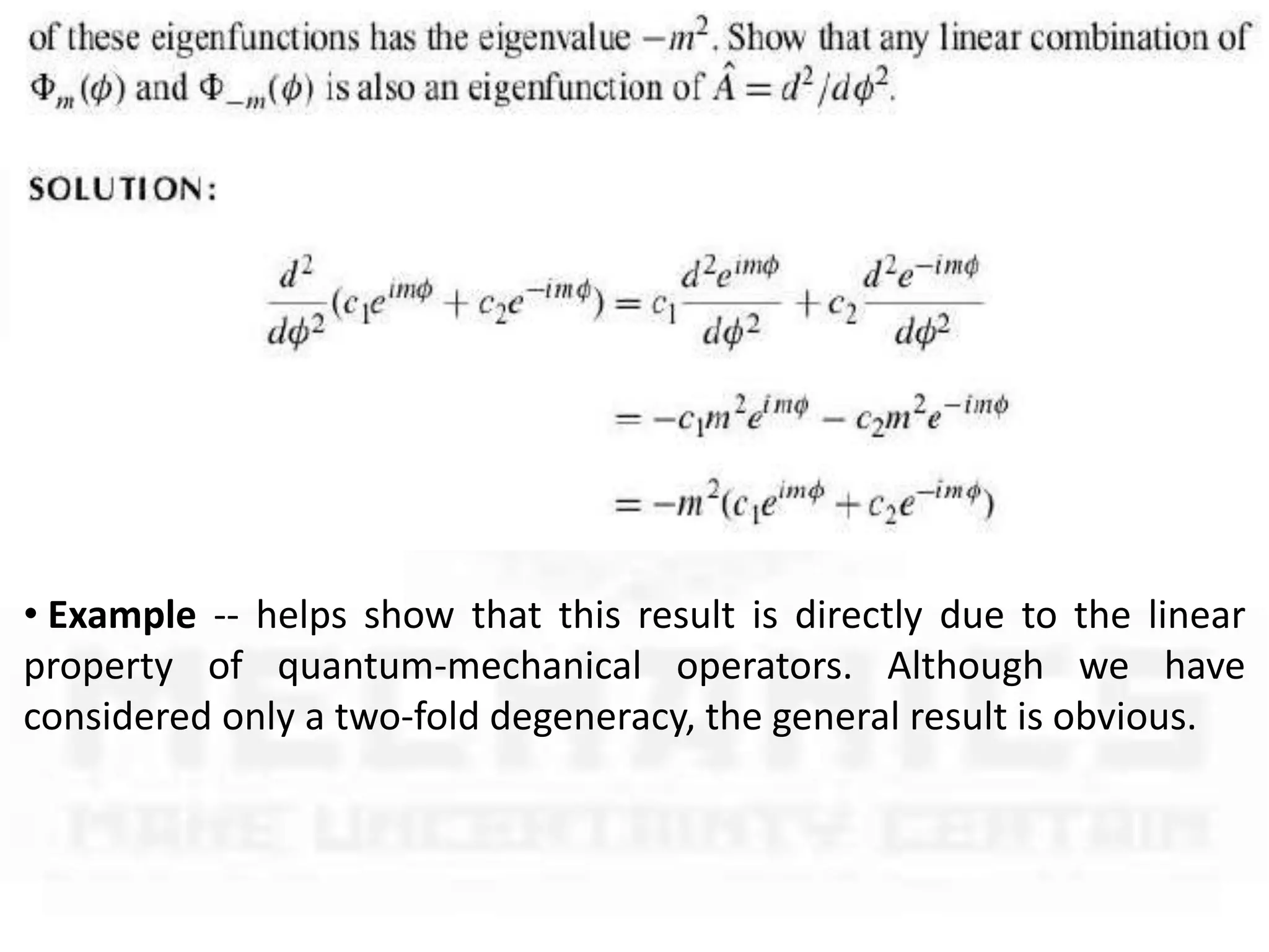 Postulates of quantum mechanics | PPTX