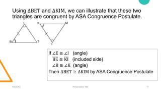 POSTULATES ON TRIANGLE CONGRUENCE.pptx