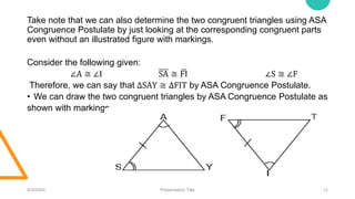 POSTULATES ON TRIANGLE CONGRUENCE.pptx