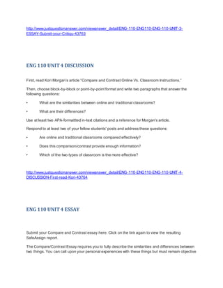 Post university eng 110 | DOCX