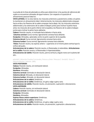 Postura Corporales | DOC