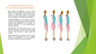 Postura corporal | PPTX