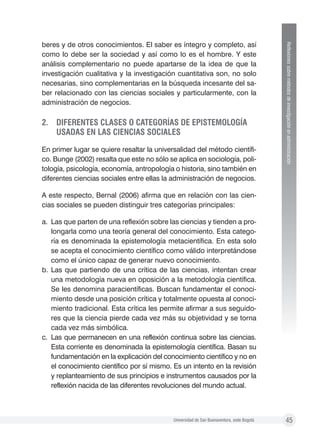 Postura de la investigación en la administración | PDF