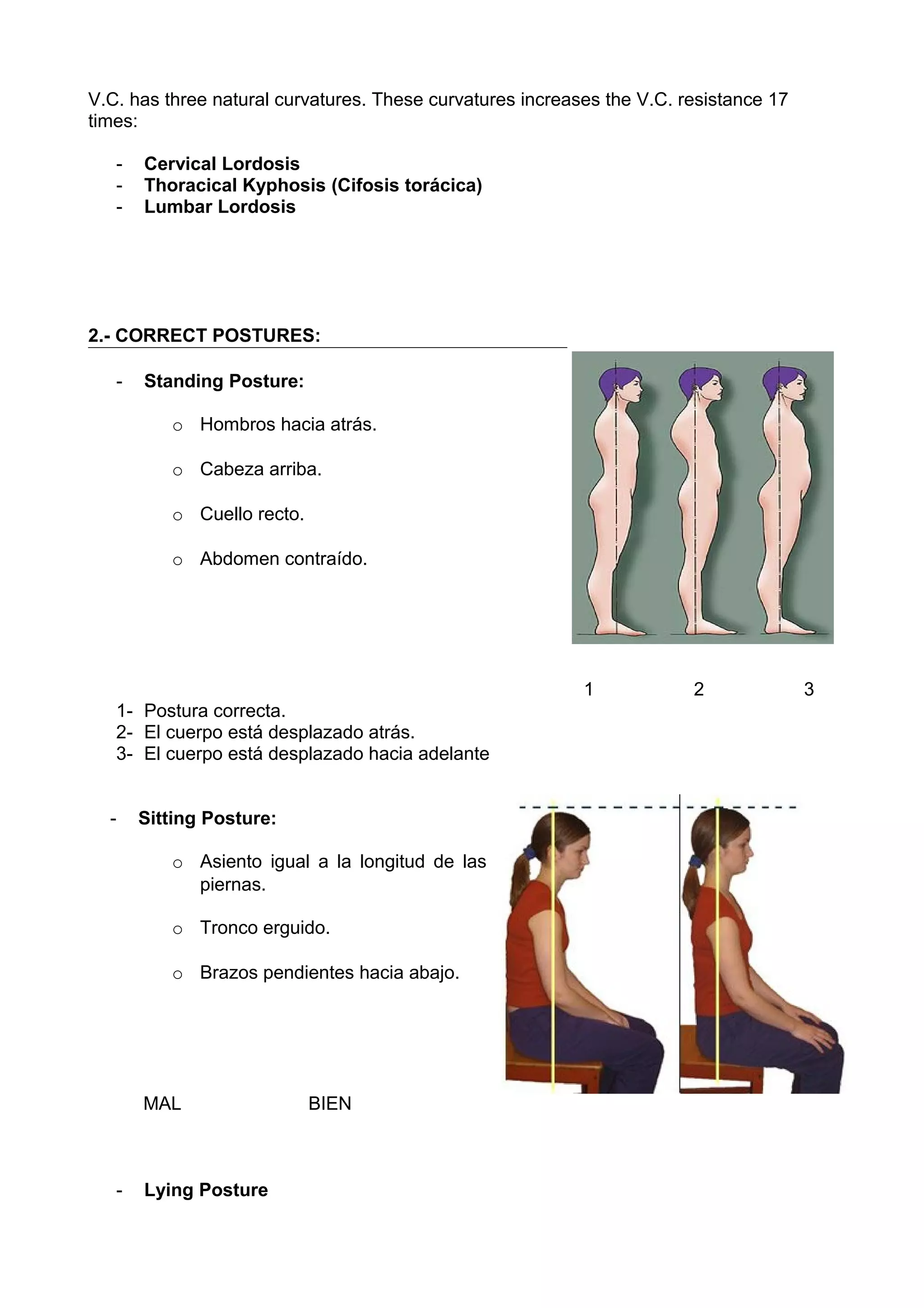 Postural education and back care | DOC