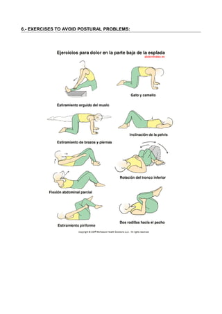 Postural education and back care | DOC