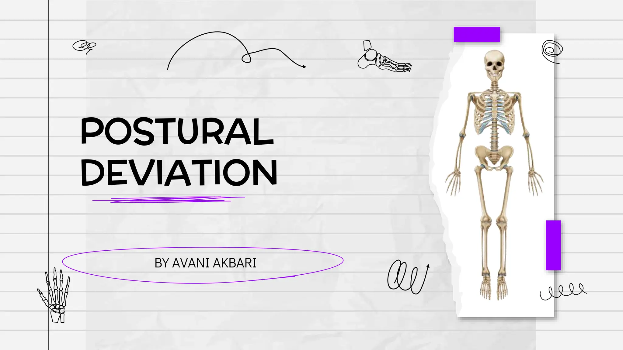 Postural deviation in different planes.pptx