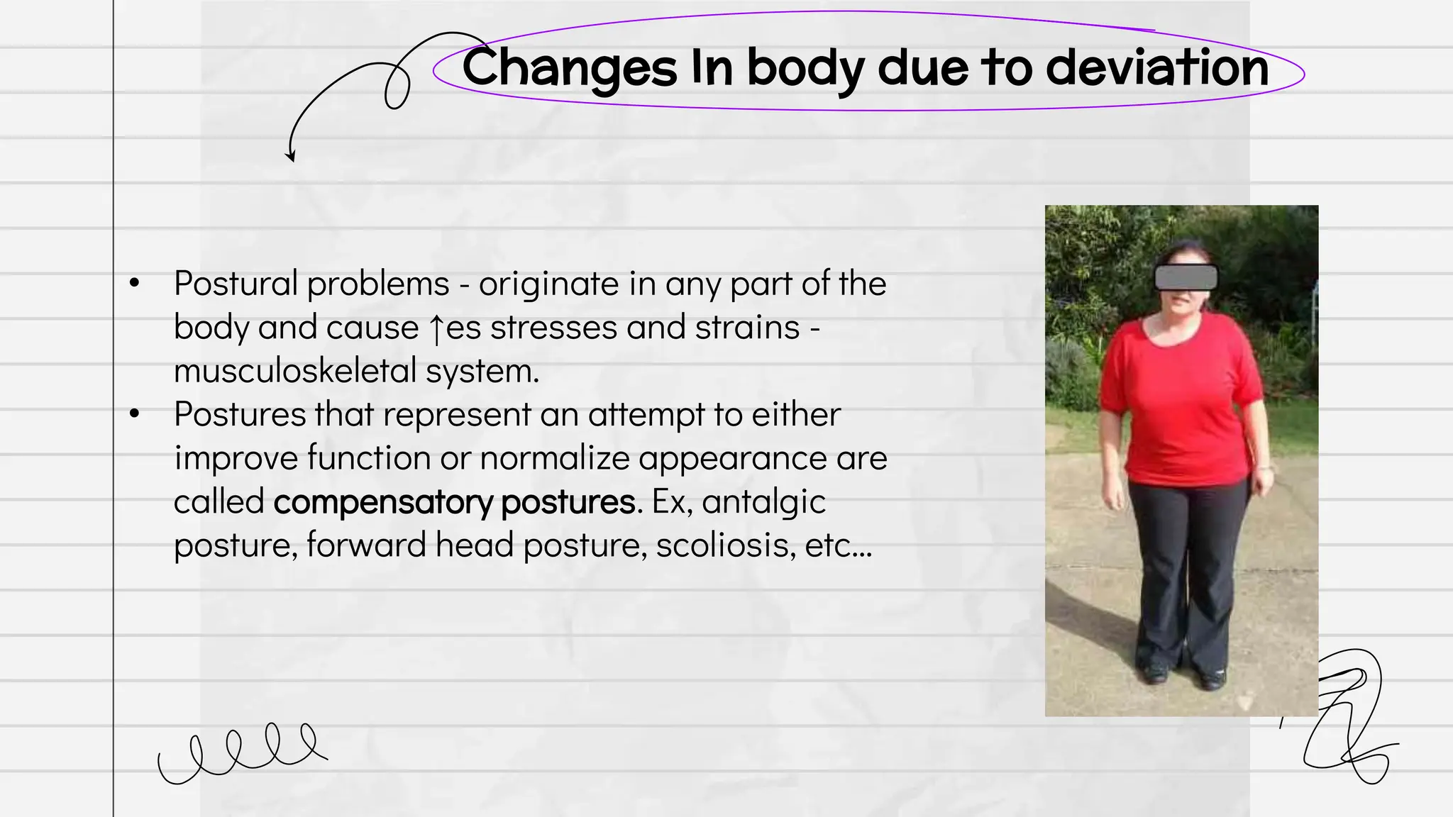 Postural deviation in different planes.pptx