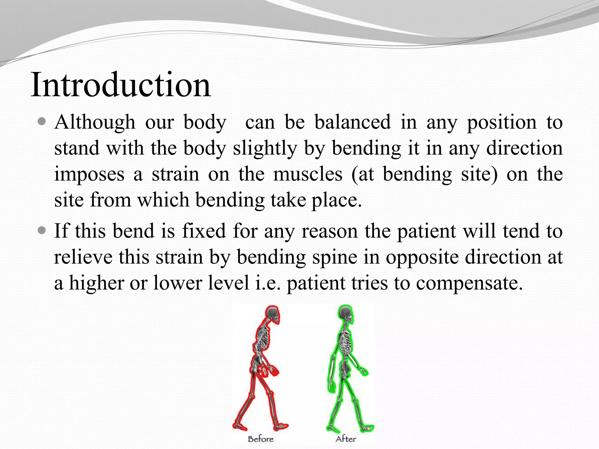 Postural deviations of spine by Dr. Nidhi | PPTX
