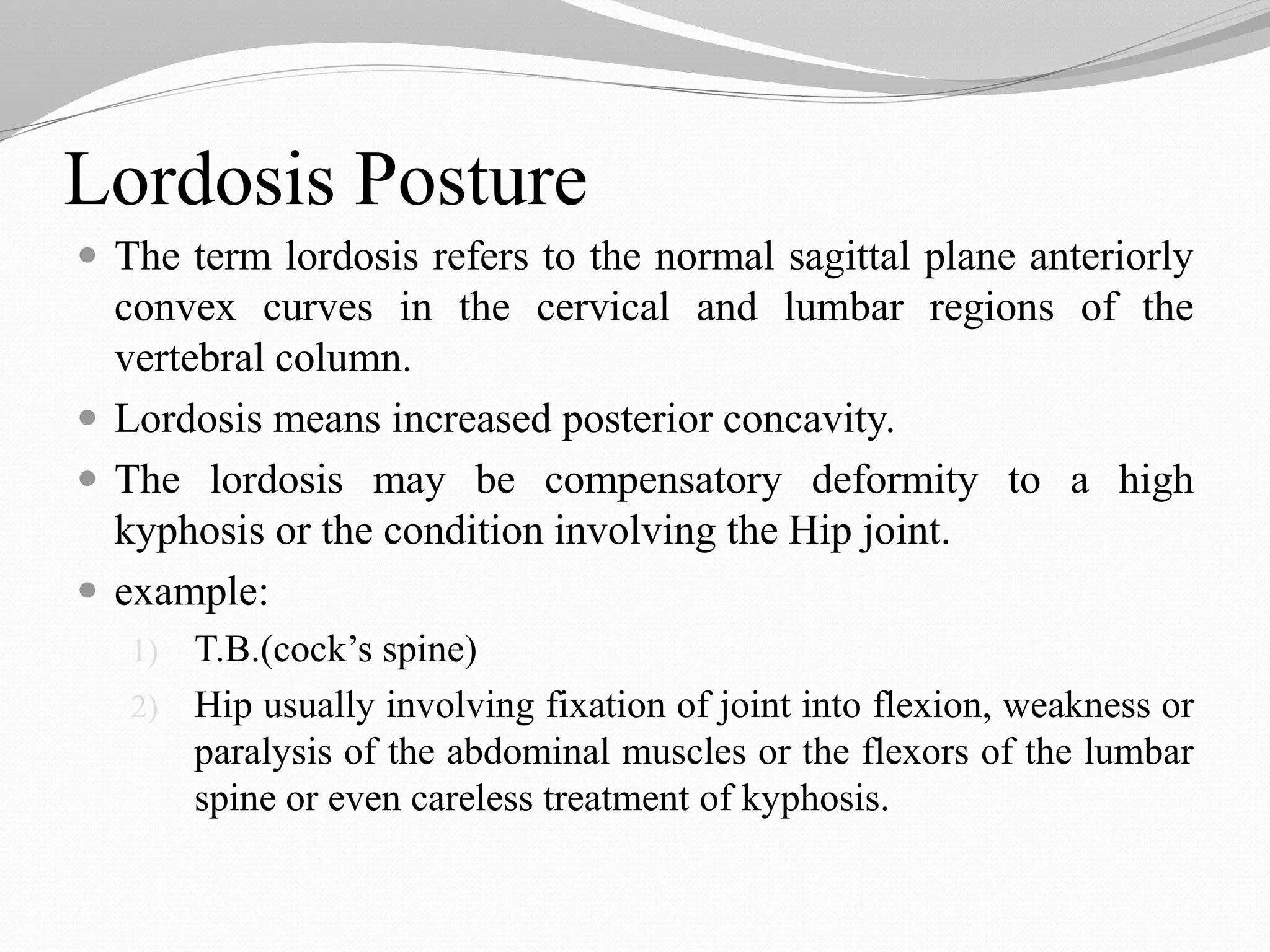 Postural deviations of spine by Dr. Nidhi | PPTX