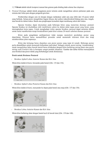 Postural drainage | DOC