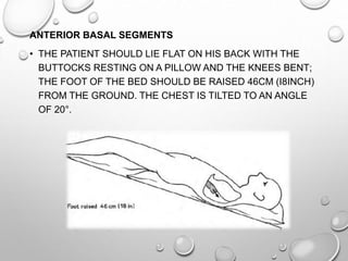 Postural drainage (PD) | PPTX
