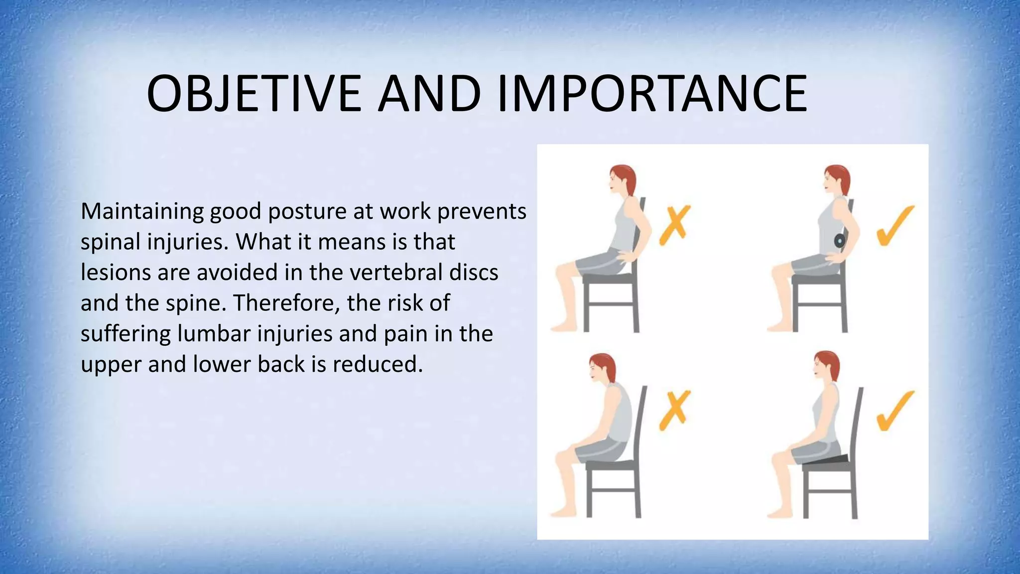 Postural hygiene | PPTX
