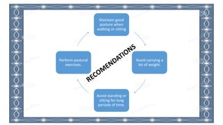 Postural hygiene | PPTX