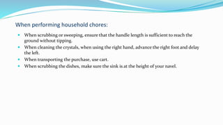 Postural hygiene | PPTX