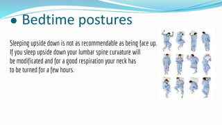 Postural hygiene | PPTX