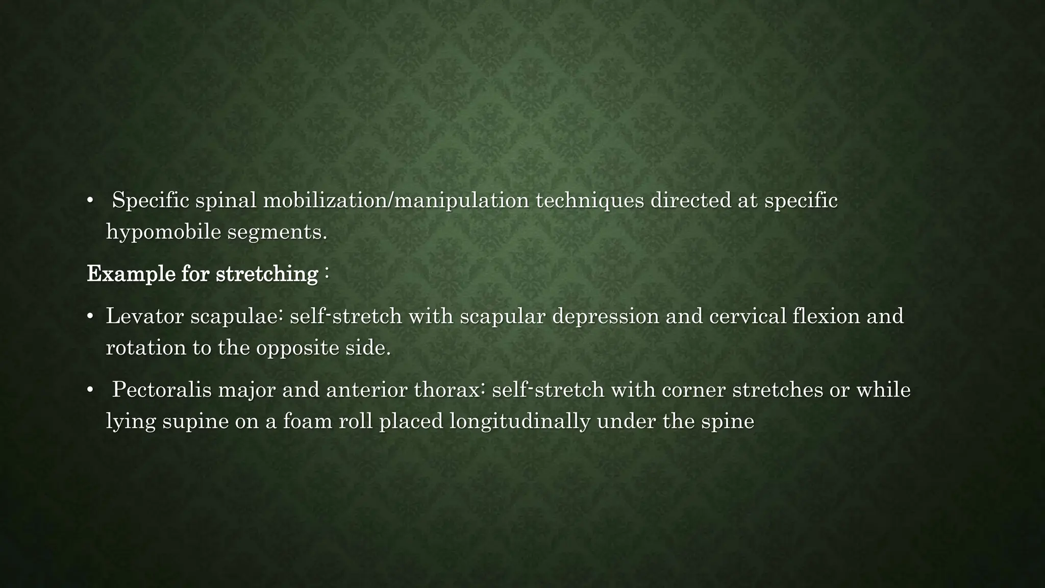 posture -Postural re education tech.pptx