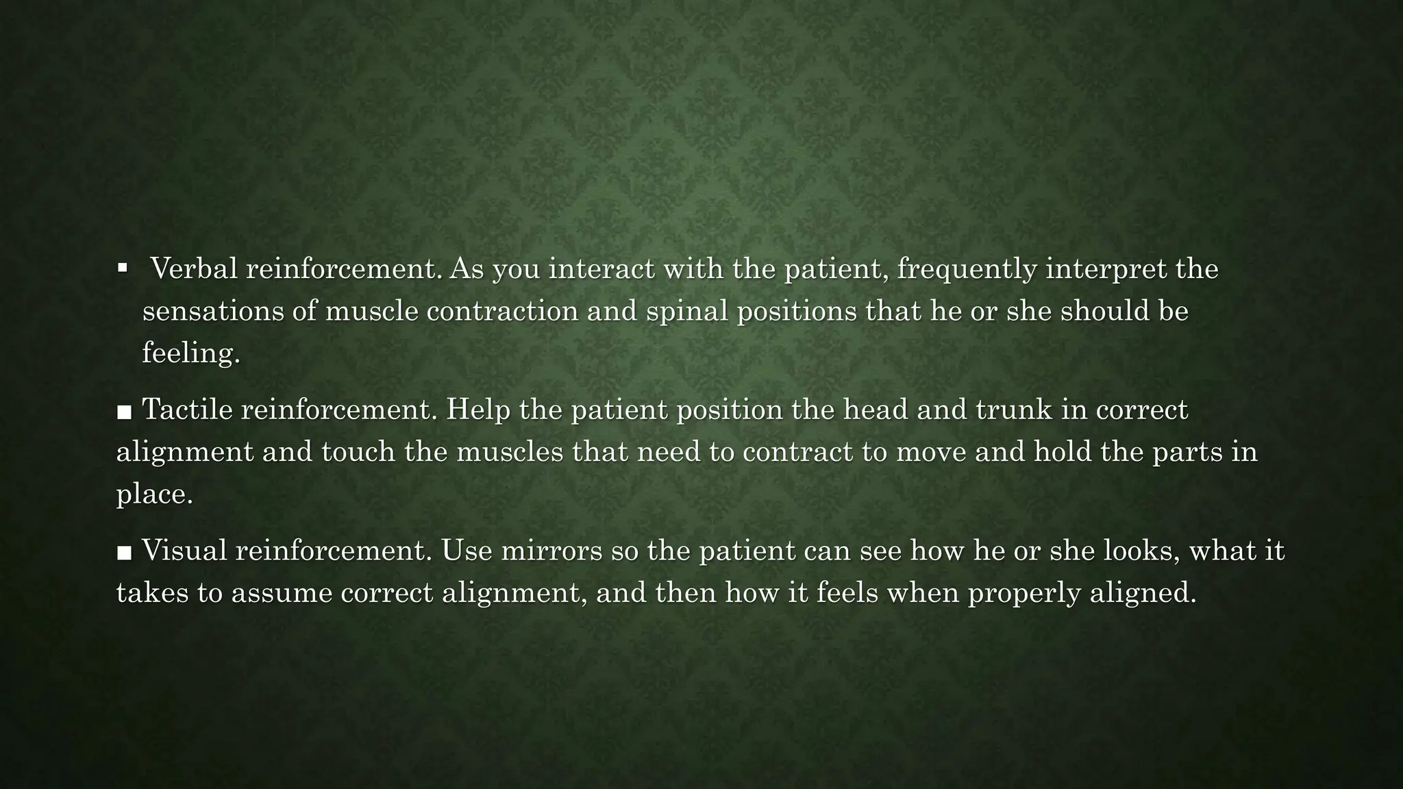 posture -Postural re education tech.pptx