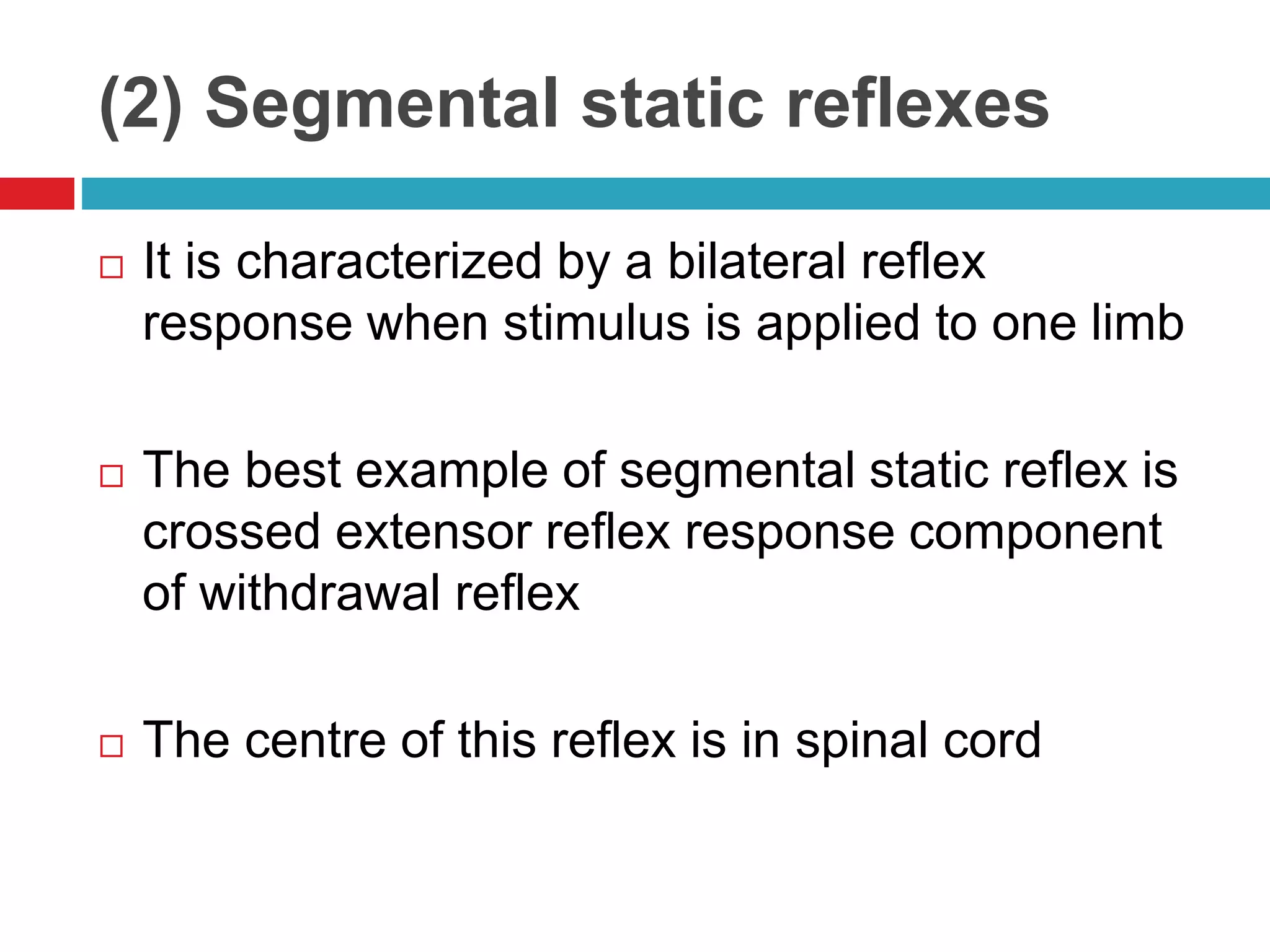 Postural reflexes copy | PPTX