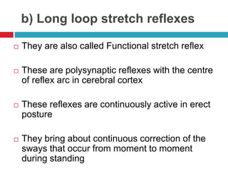 Postural reflexes copy | PPTX