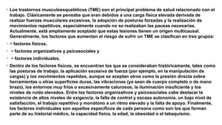 LAS POSTURAS CORPORALES ERGONOMIA DE LA H s | PPTX