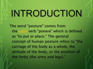 Posture | PPT