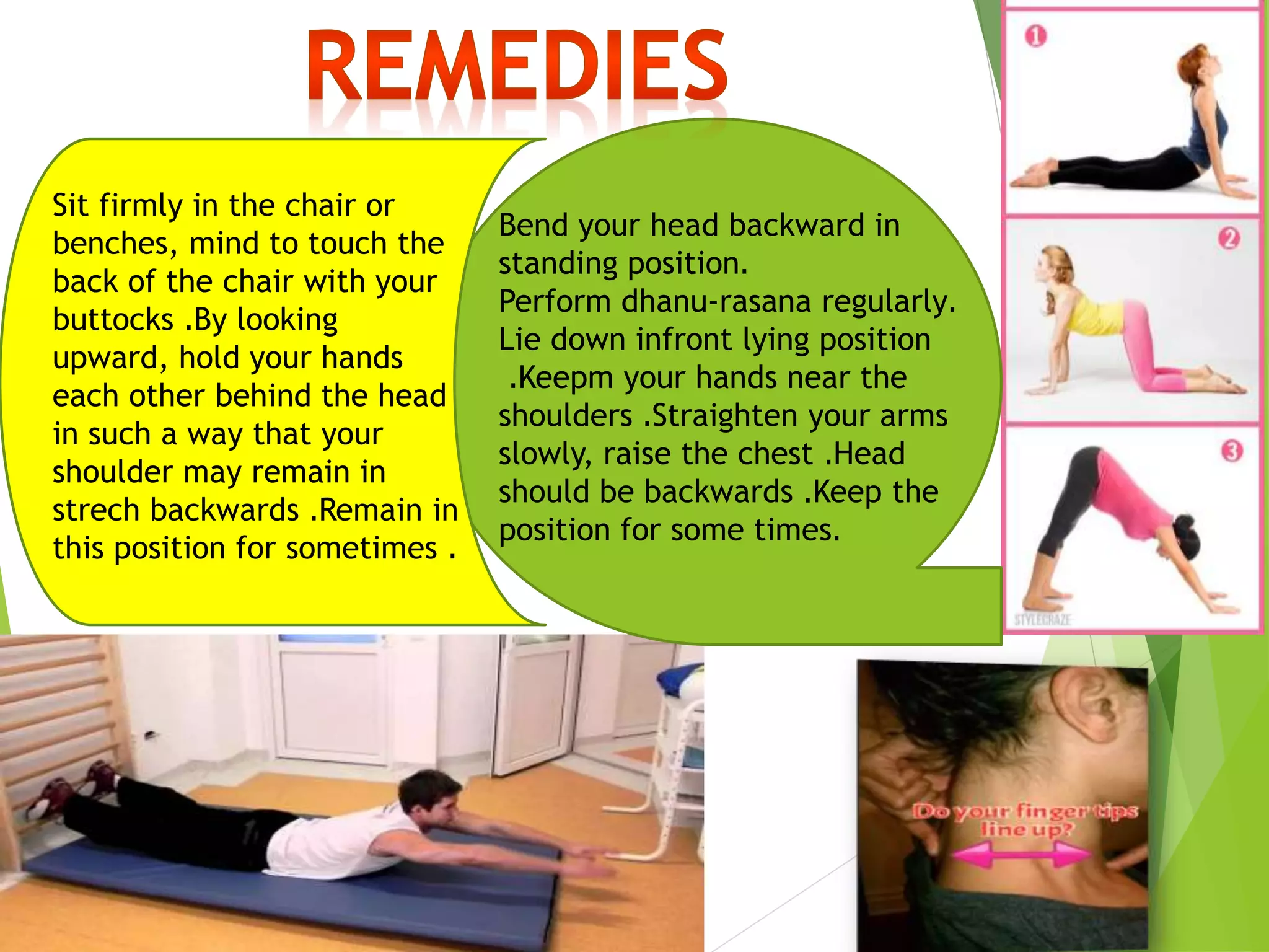 Posture and different bad postures | PPT