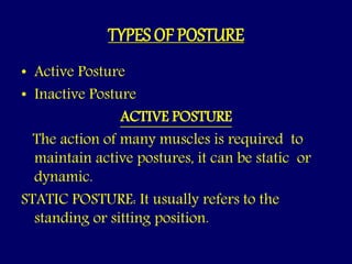 Posture | PPTX | Physical Therapy | Wellness