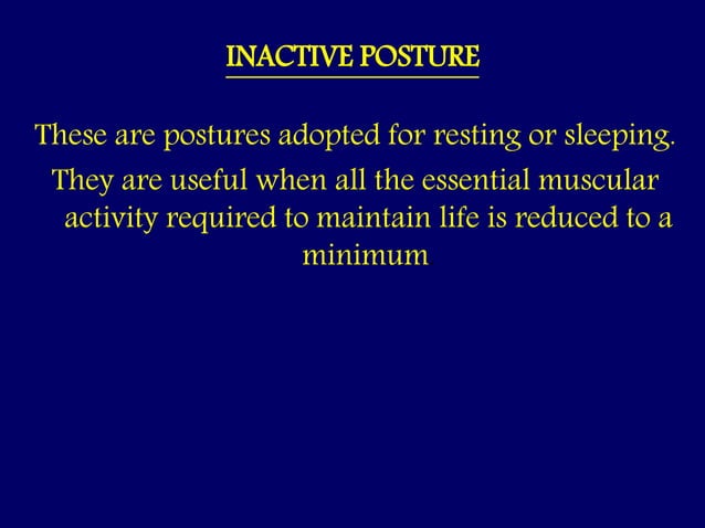 Posture | PPTX | Physical Therapy | Wellness