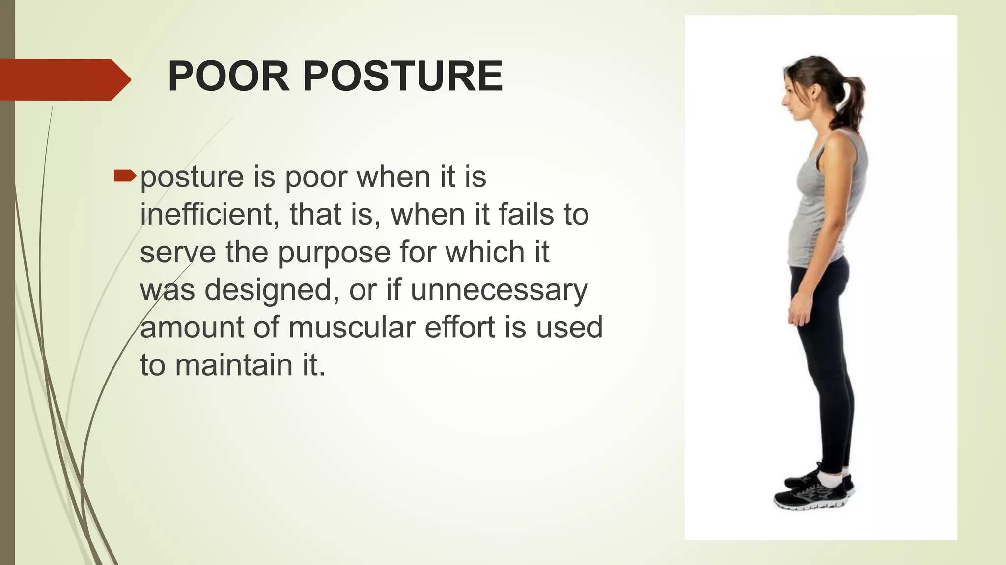 Posture- Physical Therapy [VNSGU] | PPTX