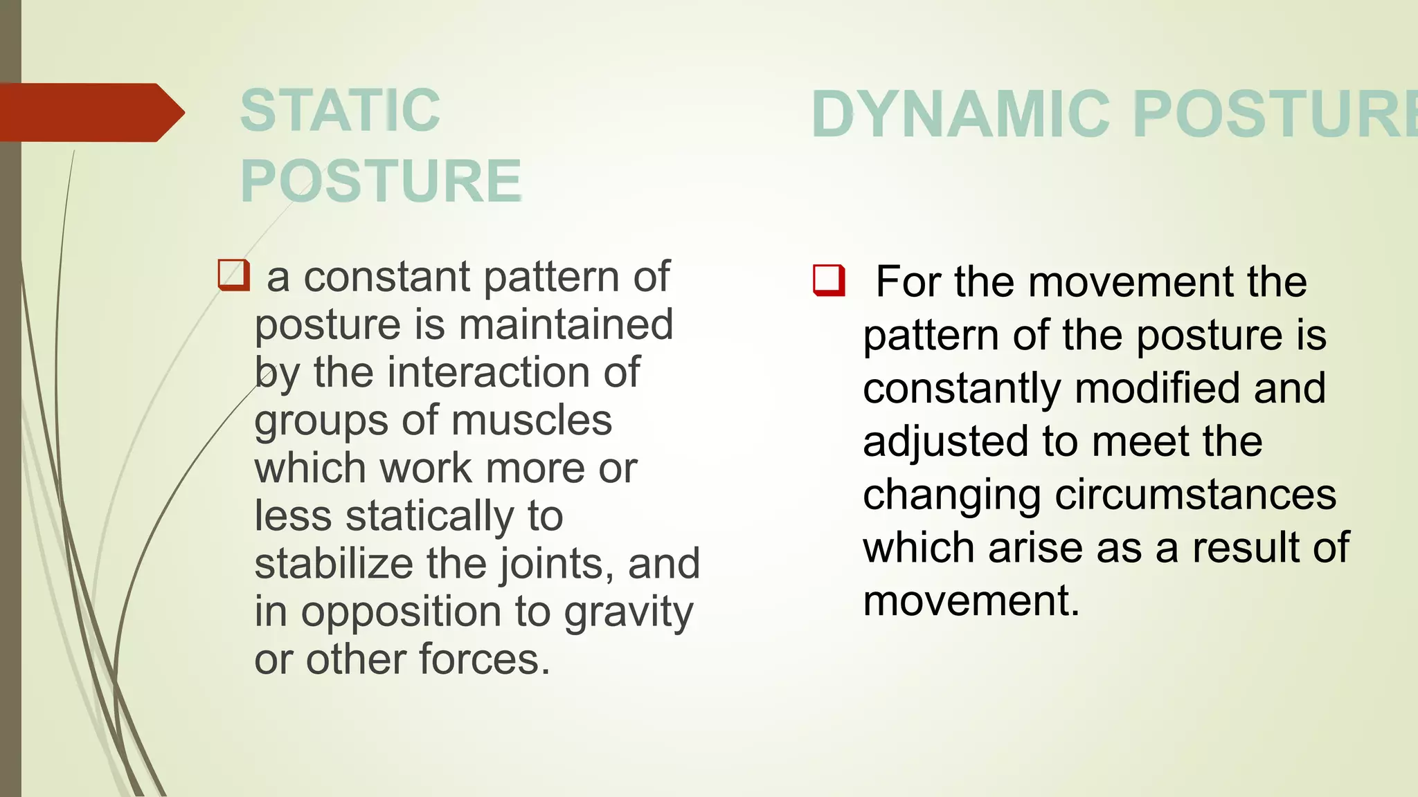 Posture- Physical Therapy [VNSGU] | PPTX