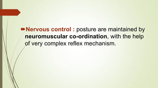 Posture- Physical Therapy [VNSGU] | PPTX