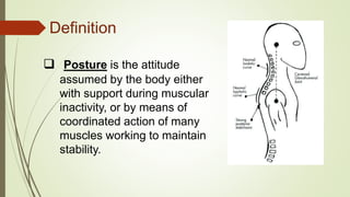 Posture- Physical Therapy [VNSGU] | PPTX