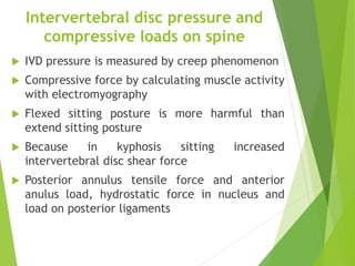 Biomechanics of Posture | PPTX