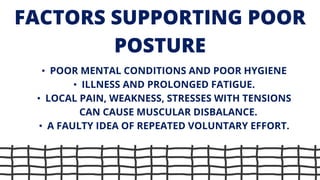 Posture for Physical Therapy Students | PPTX