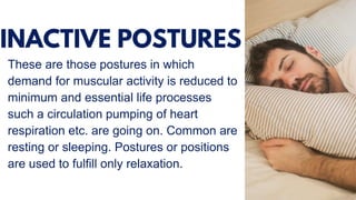 Posture for Physical Therapy Students | PPTX