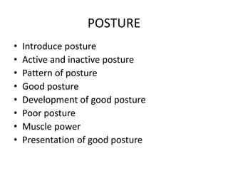 POSTURE.pptx