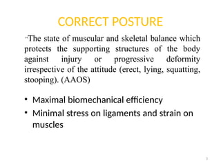 Various posture and spinal deformities.pptx