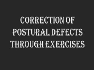 posture, cause, effect and remedial measures of bad posture | PPTX