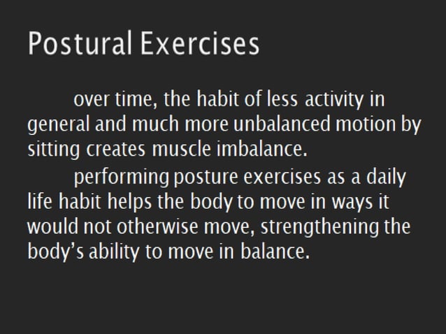 posture, cause, effect and remedial measures of bad posture | PPTX